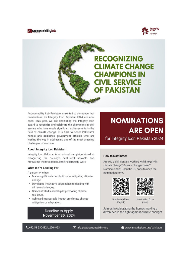 IIP 2024 - Call For Nominations | PDF