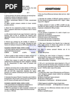 Chapter1 Solutions PYQs Numericals | PDF