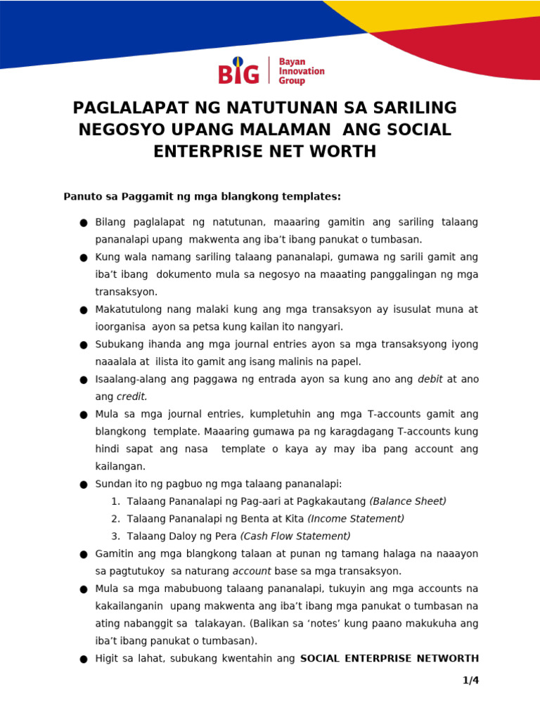 Module 8 Paglalapat Ng Natutunan Sa Sariling Negosyo Upang Malaman Ang ...