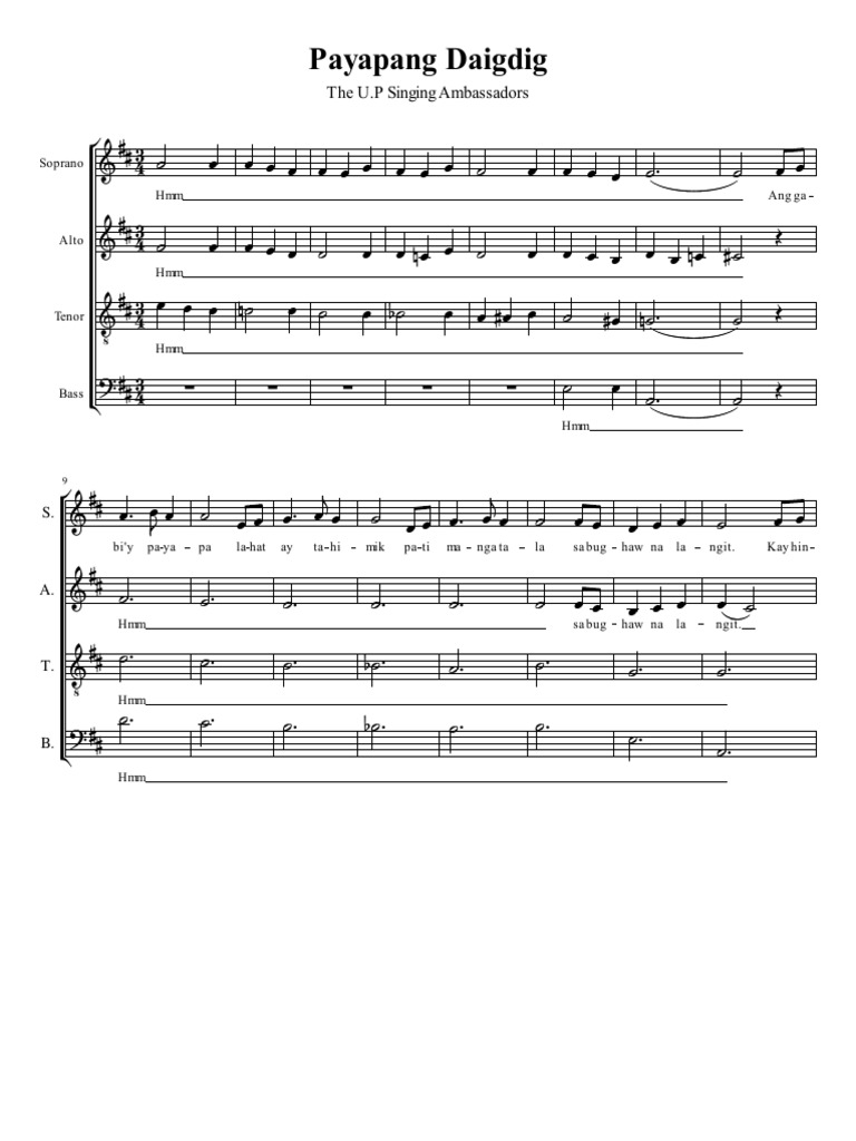 Payapang - Daigdig (UPSA) | PDF