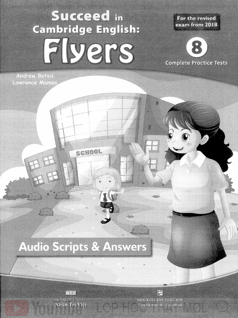KEY - Flyers 8 Complete Practice Tests SUCCEED in Cambridge English | PDF