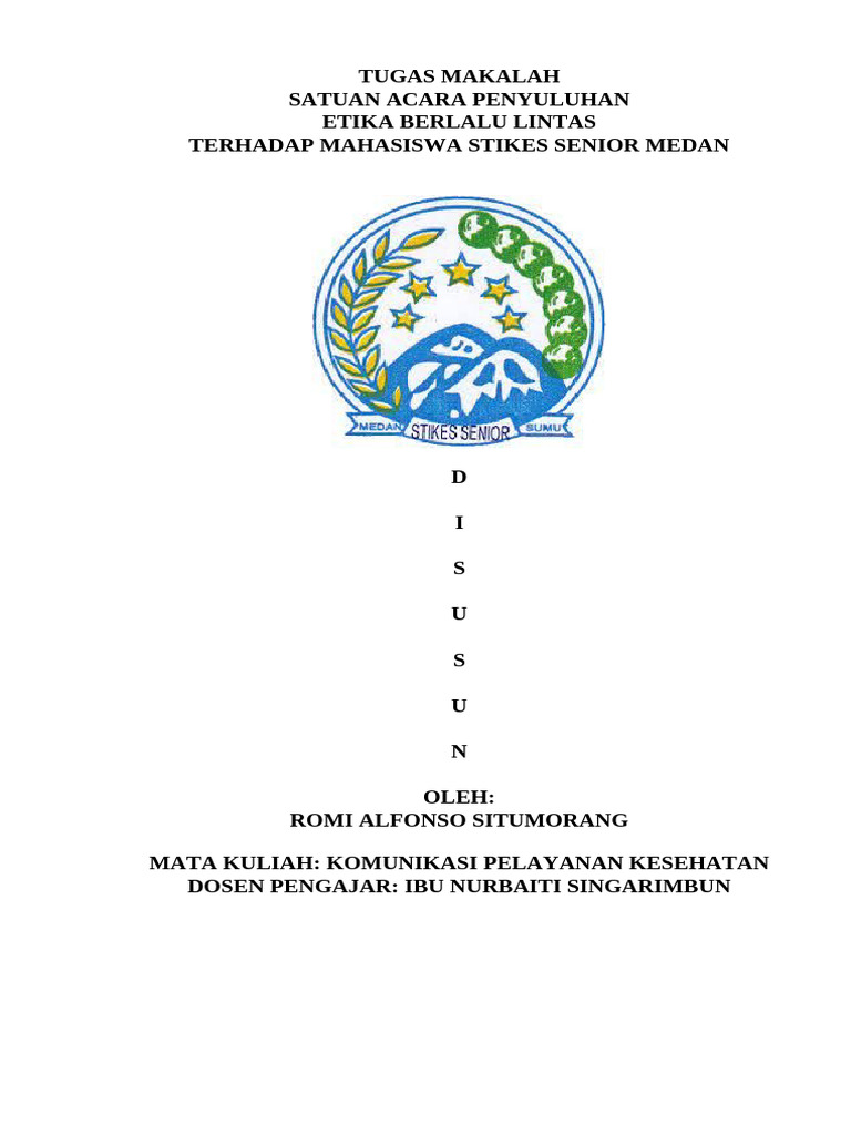 Satuan Acara Peyuluhan Romi Situmorang | PDF