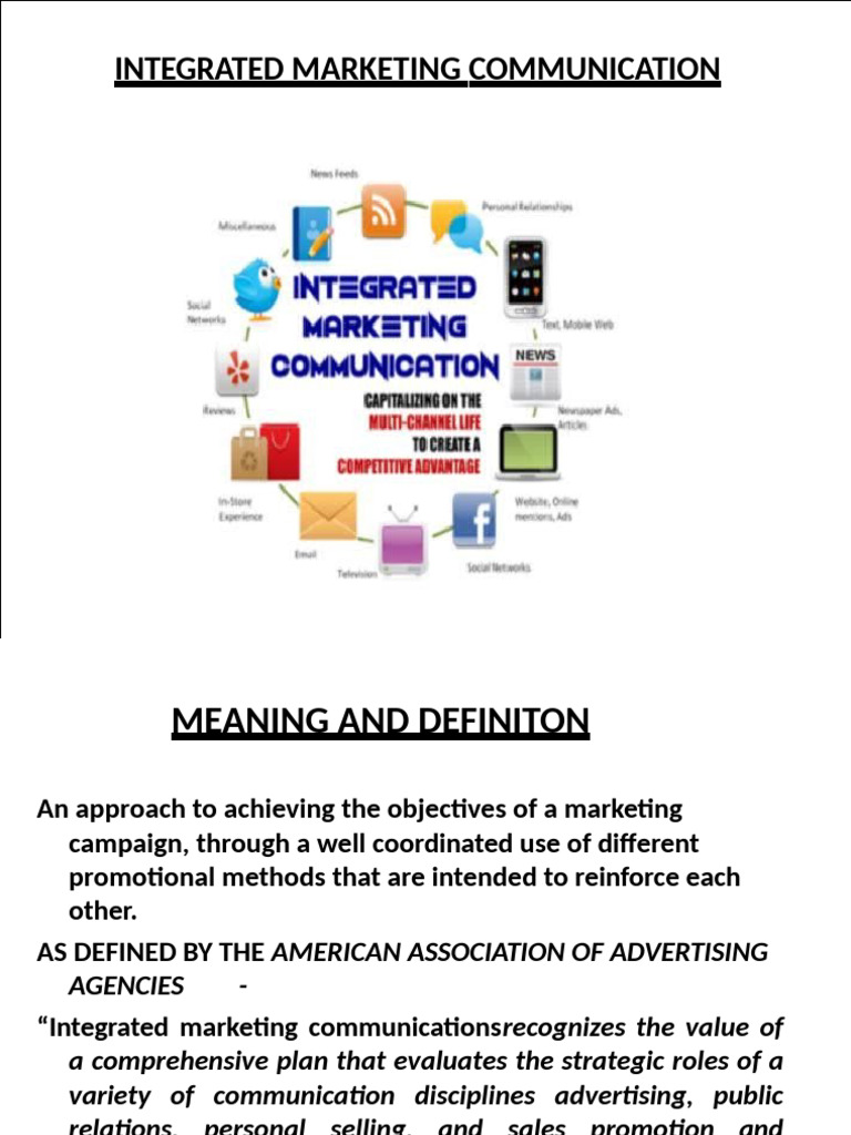 Integrated Marketing Communication | PDF | Marketing Communications | Marketing