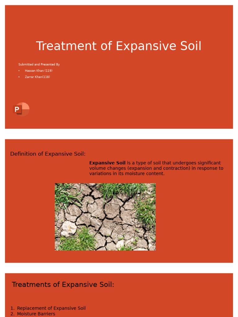 Expansive Soil Treatment Methods | PDF | Soil | Concrete
