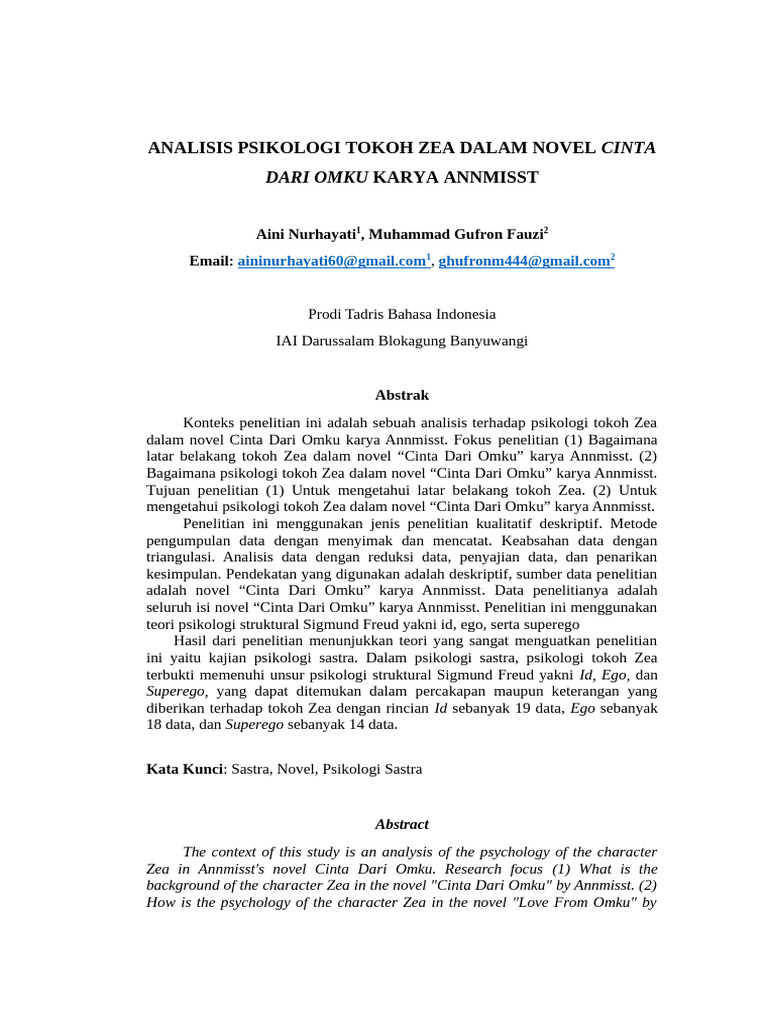 Artikel Skripsi Muhammad Gufron | PDF