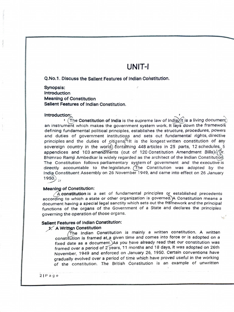 Al-Ameen Consti 1 | PDF