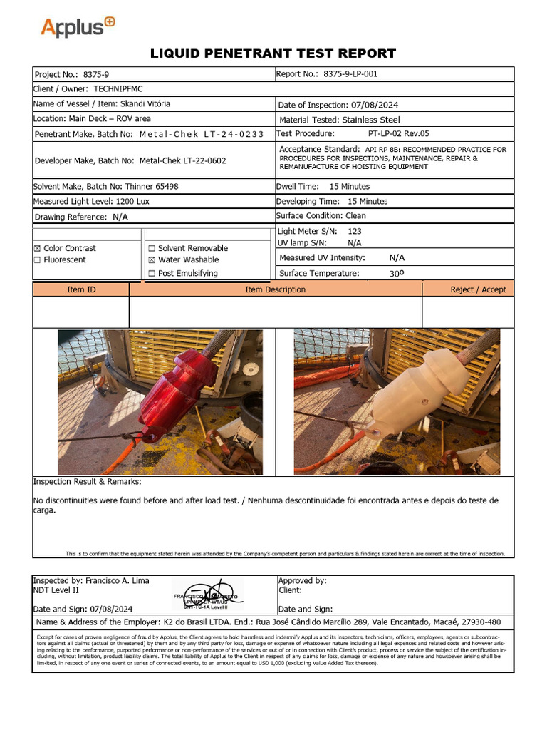 8375-9-LP-001 - ROV | PDF