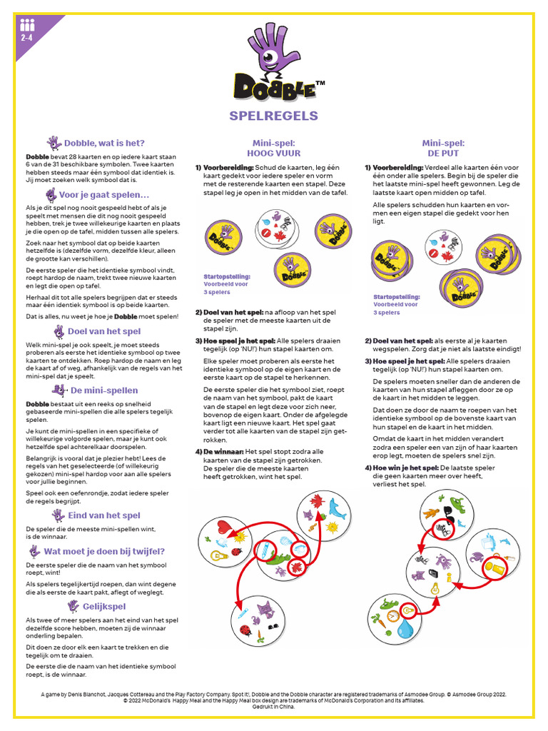 Dobble Spelregels | PDF