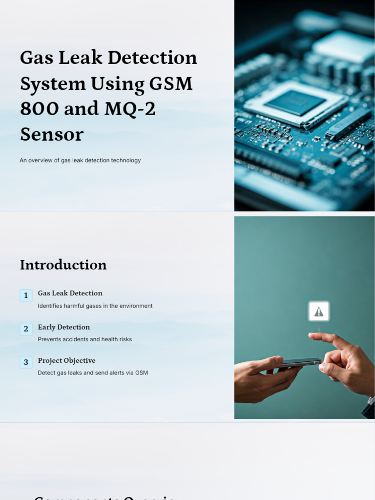 Gas-Leak-Detection-System-Using-GSM-800-and-MQ-2-Sensor | PDF