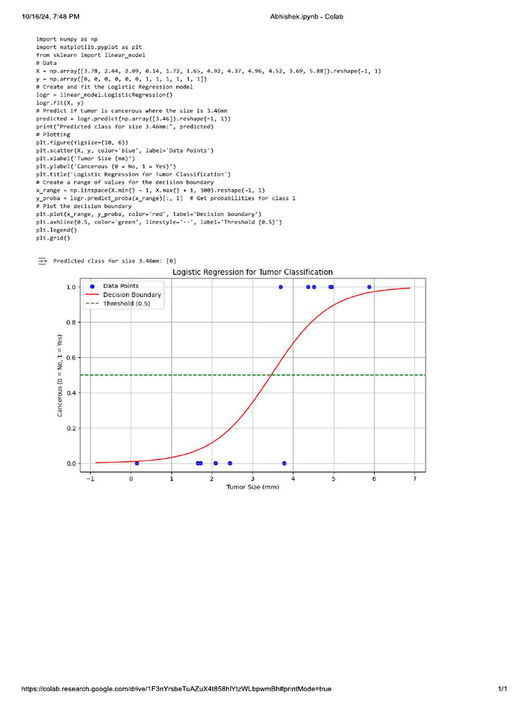 Logistic Regression | PDF