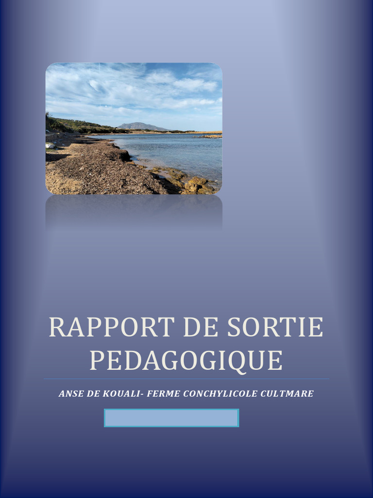 Rapport sur la sortie à Kouali-Cultmare | PDF