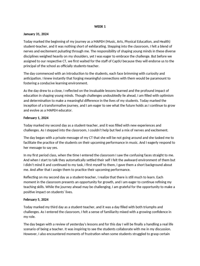 NARRATIVES | PDF | Teachers | Mentorship