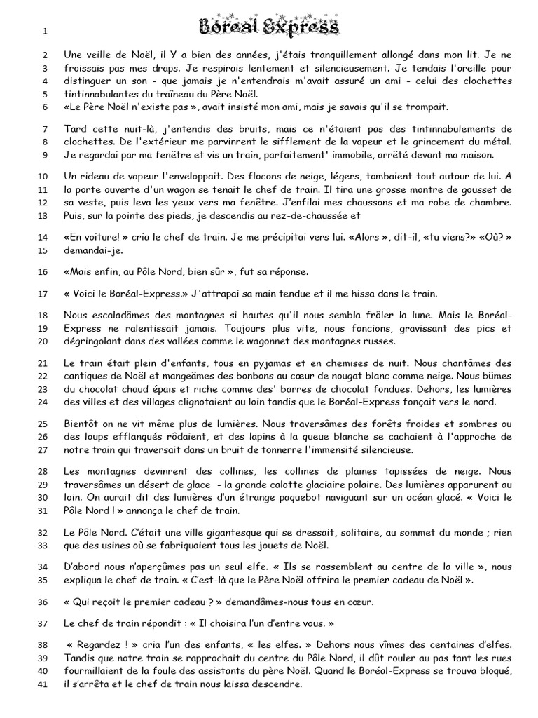 Boreal Express | PDF