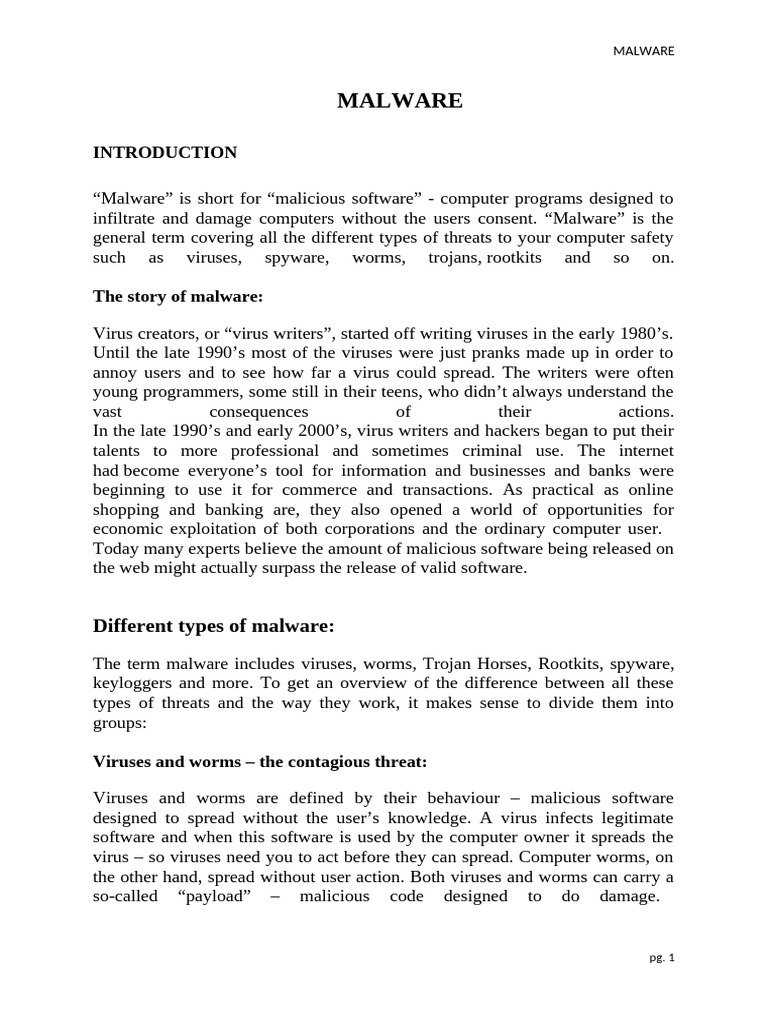 kiranNS | PDF | Malware | Antivirus Software