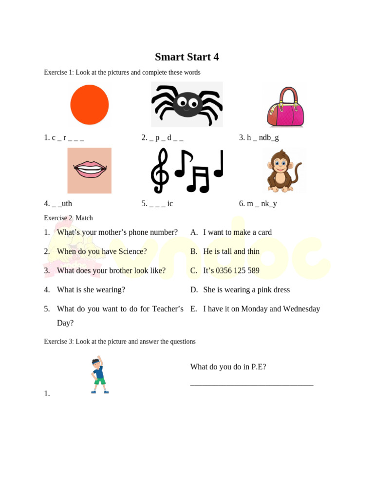Smart Start 4 | PDF