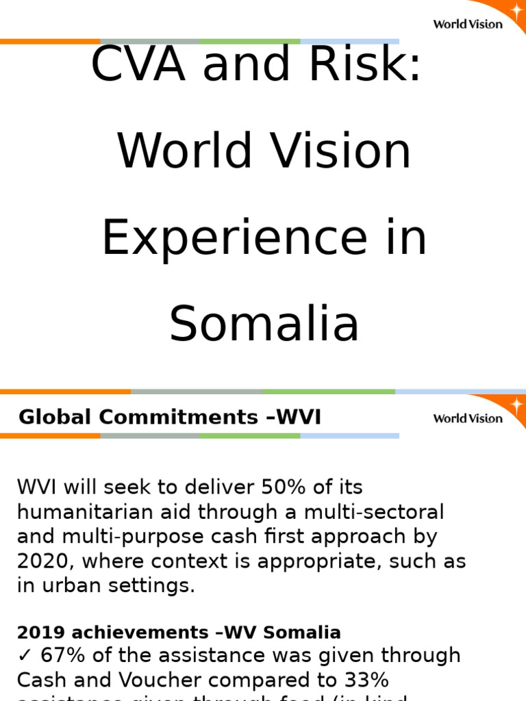 world_vision-cva_-_risk_presentation | PDF | Risk | Risk Management