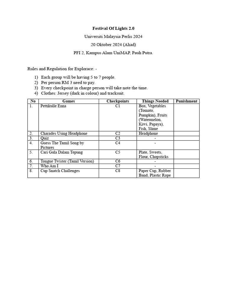 Explorace Tentative | PDF