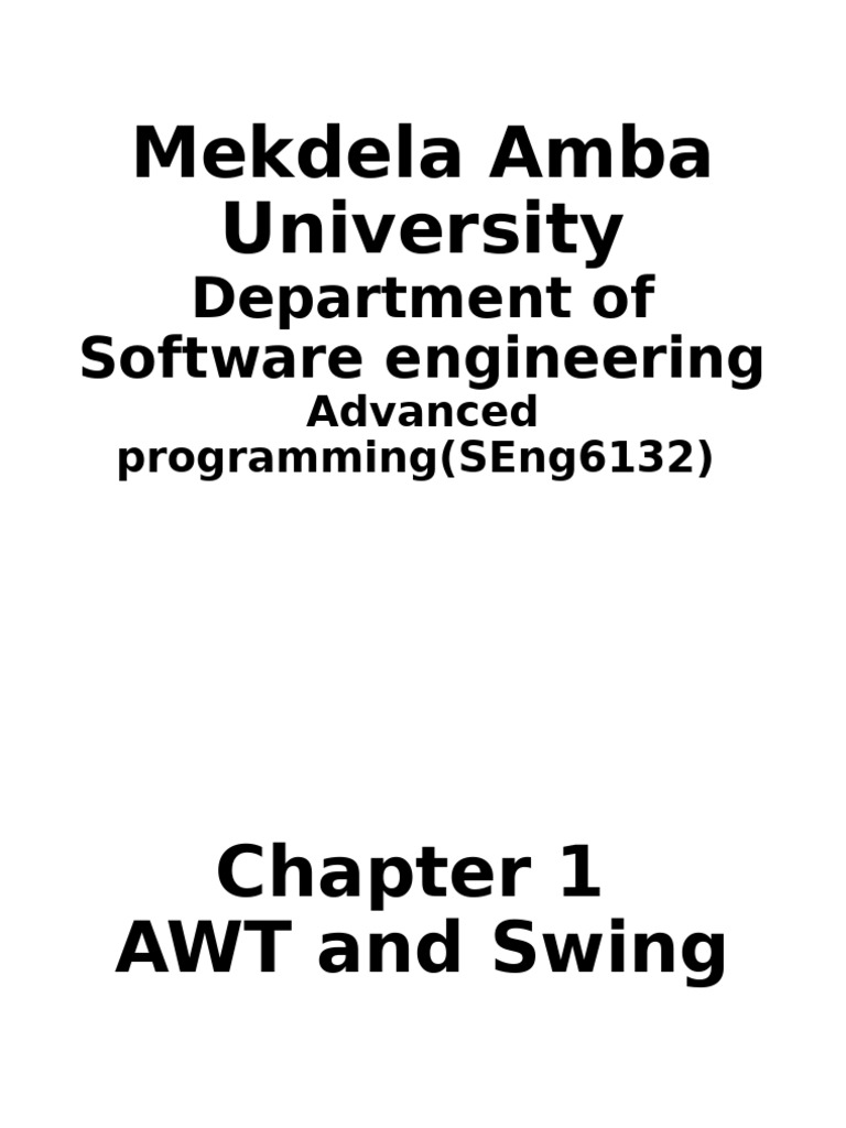 Ch 1 Pdf Graphical User Interfaces Software 