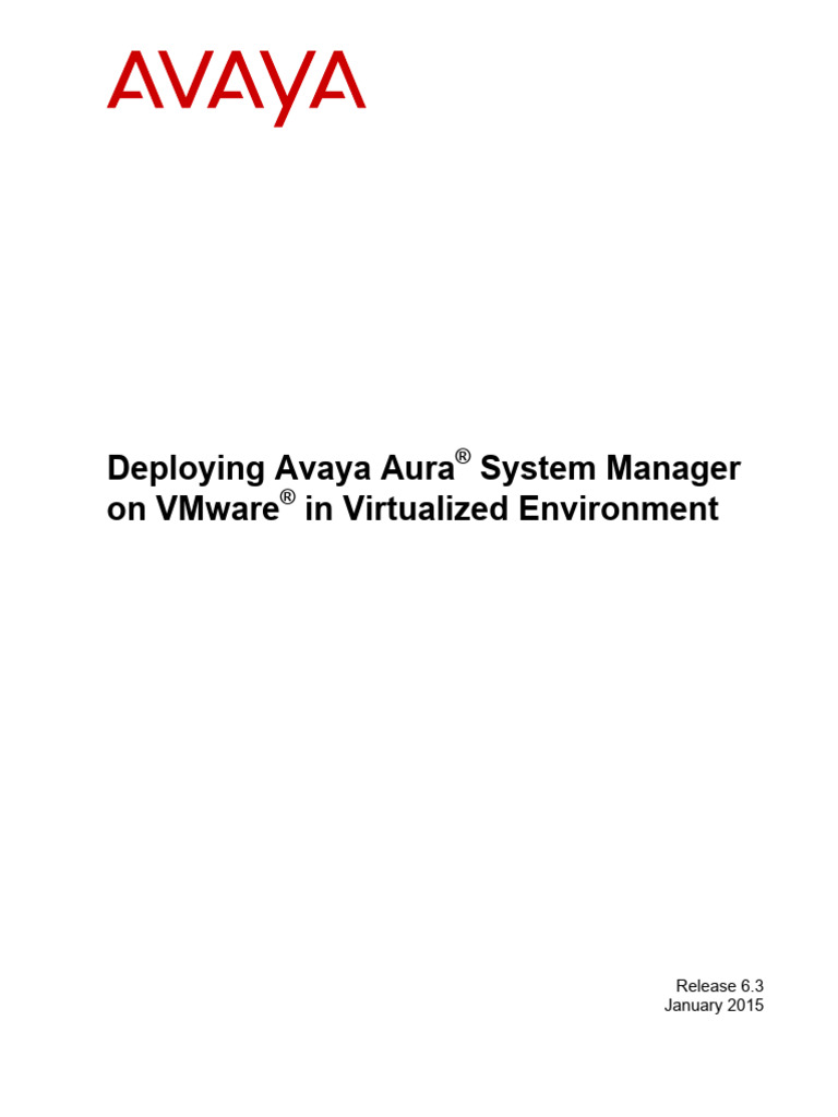 Deploying System Manageron VMwarein Virtualized Environment | PDF | Virtualization | Server ...