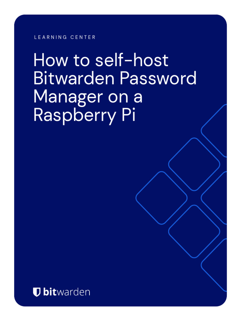 learning-pm-install-and-deploy-bitwarden-self-hosted | PDF