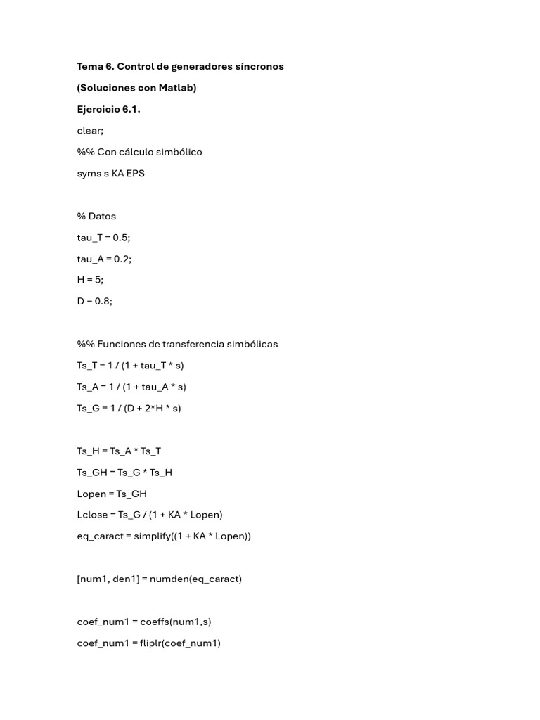 Sol Matlab Tema6 241209 Pdf Teoría De Control Matemáticas Aplicadas 2523
