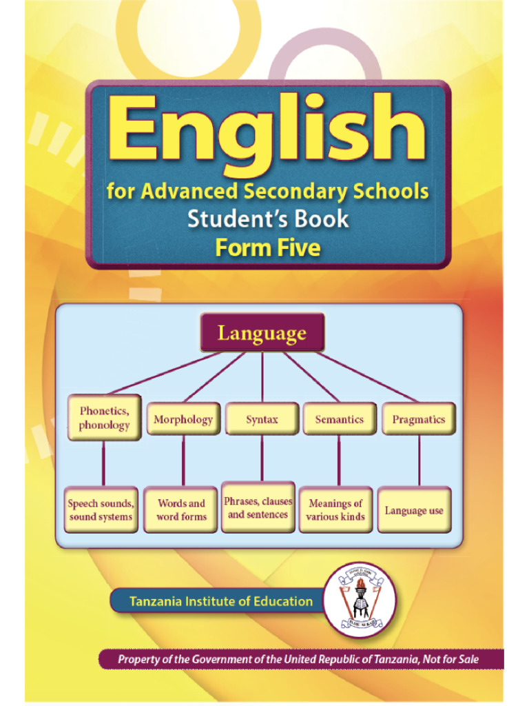English Form Five | PDF | Stress (Linguistics) | Word