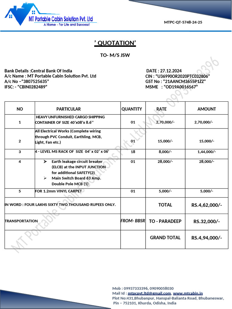 (MODIFY) SHIPPING CONTAINER 40'X08'(5748) | PDF | Electrical Wiring ...