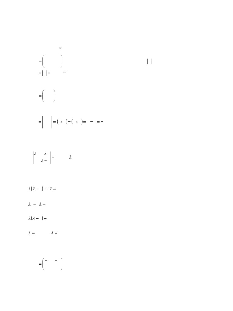 Determinants and Inverses of Matrices | PDF | Determinant | Matrix ...
