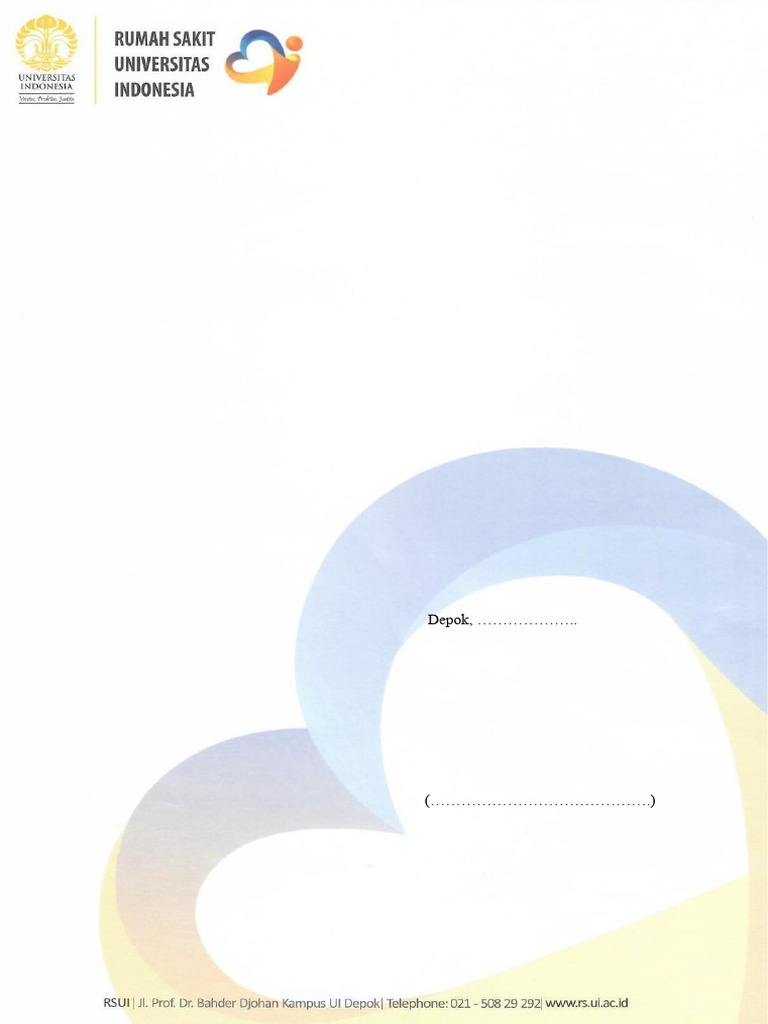 Surat Pernyataan TKHI | PDF