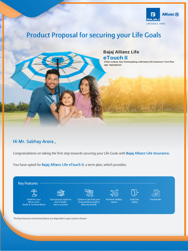 Benefit Illustration-5916497819 | PDF | Insurance | Life Insurance