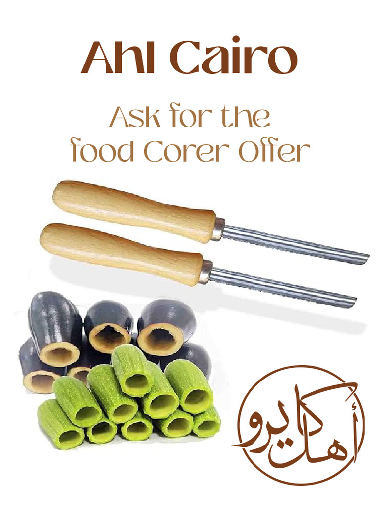 Ask For The: Food Corer Offer | PDF