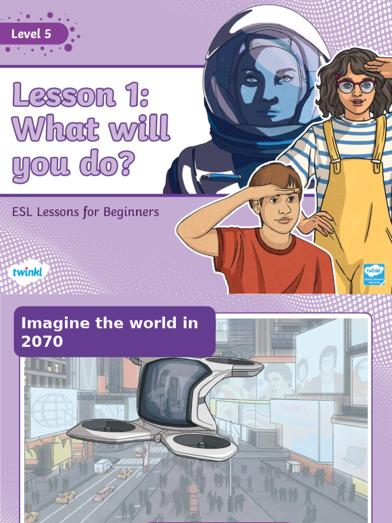 Future Tense ESL Activities for Kids | PDF | Grammatical Tense | Grammar