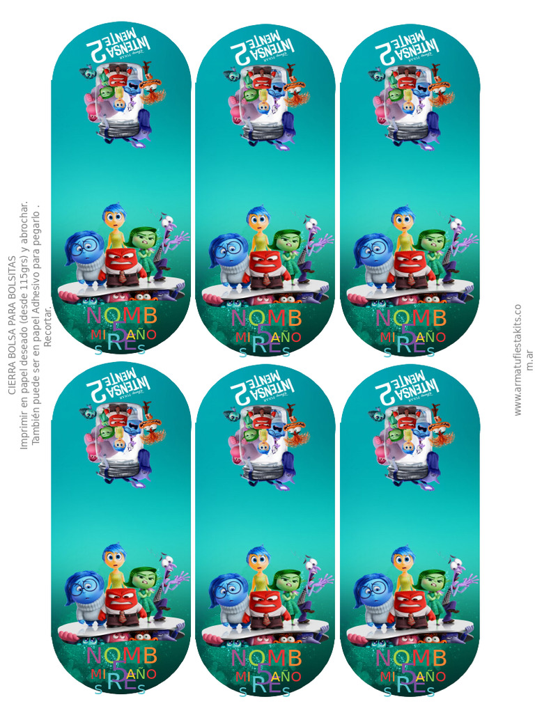 Cierra Bolsa y Cupcake | PDF