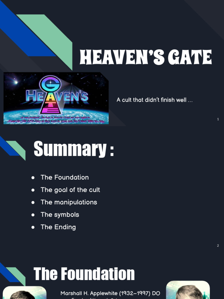 Heaven's Gate | PDF