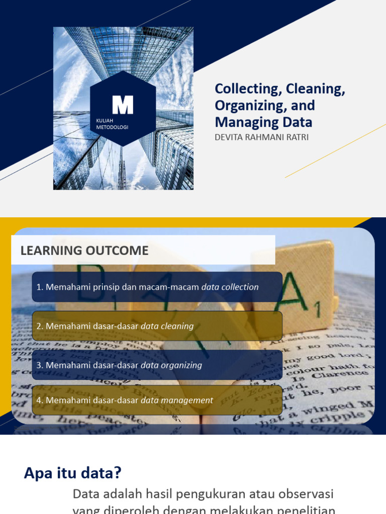 Collecting, Cleaning, Organizing, and Managing Data | PDF | Outlier | Pie Chart