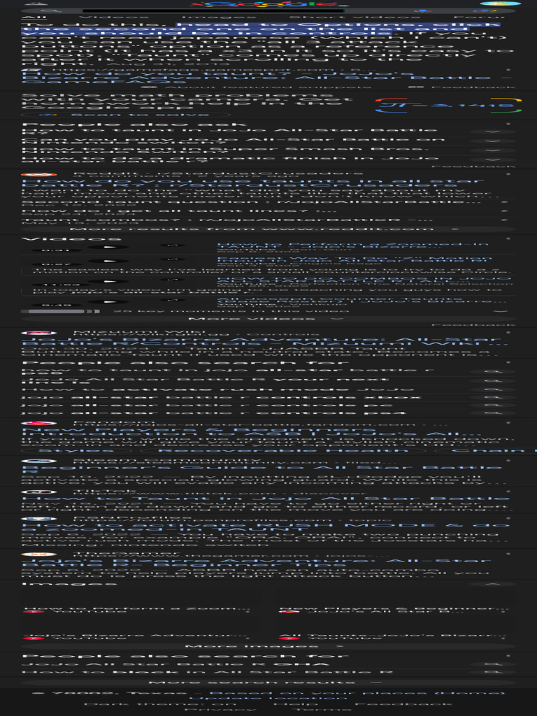 How To Taunt in Jojo All Star Battle R Nintendo Switch - Google Search ...