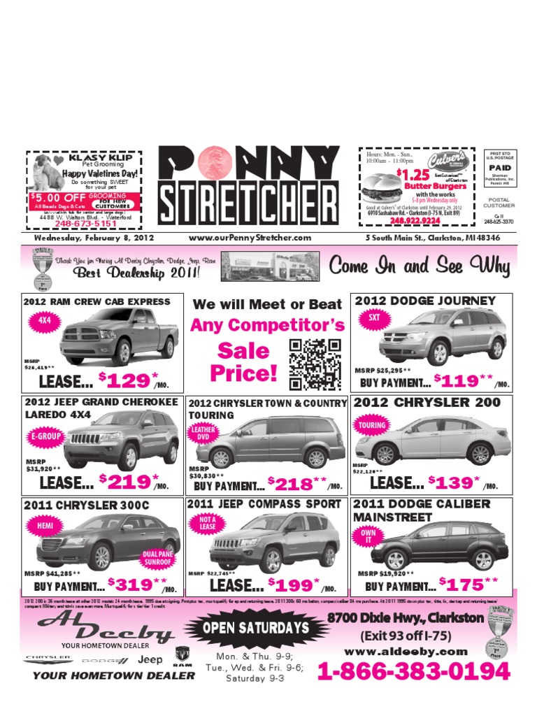 Penny Stretcher 2/8/12 | PDF | Bankruptcy | Child Care