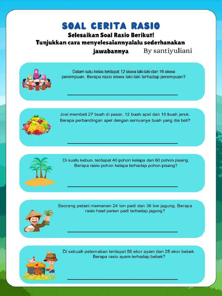 Soal Rasio | PDF