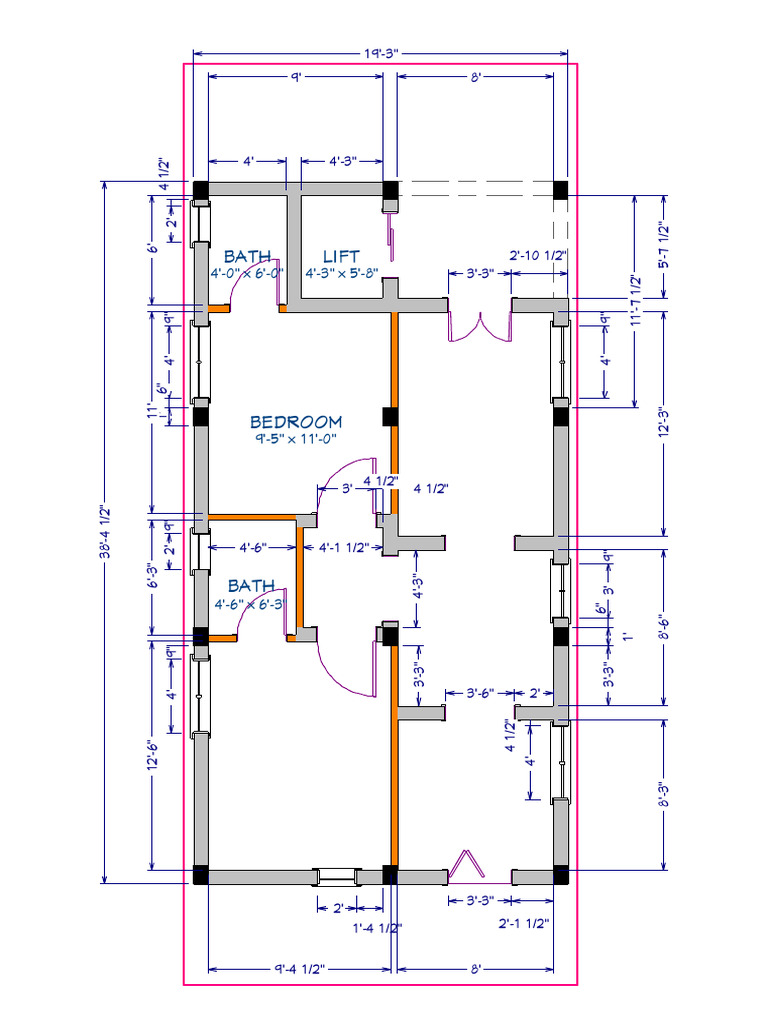 BW PLAN 1 FLOOR-FF | PDF