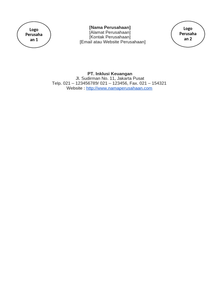 Contoh Kop Surat | PDF