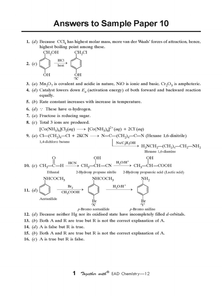 cbse_cl12_ead_chemistry_answers_to_sample_paper_10_2025[1] | PDF