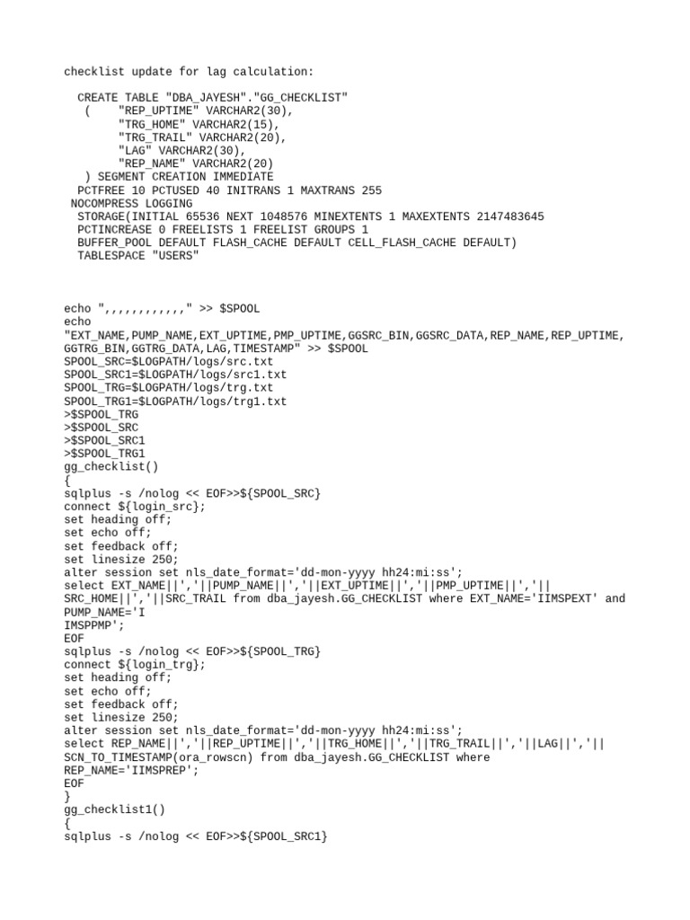 Knowledge Base GG Checklist | PDF | Computing | Computer Data