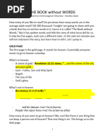 Wordless Book | PDF | Sin | Forgiveness