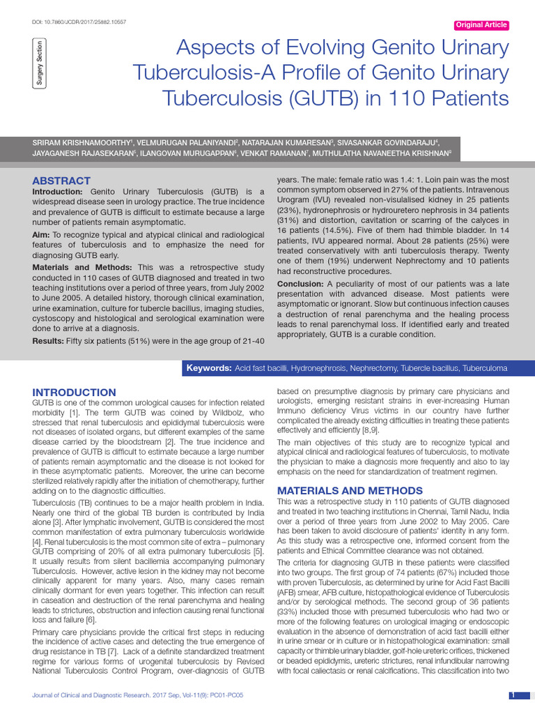 CE (Ra1 F (RK) PF1 (RB SS) PFA (MJ AP) | PDF | Tuberculosis | Kidney