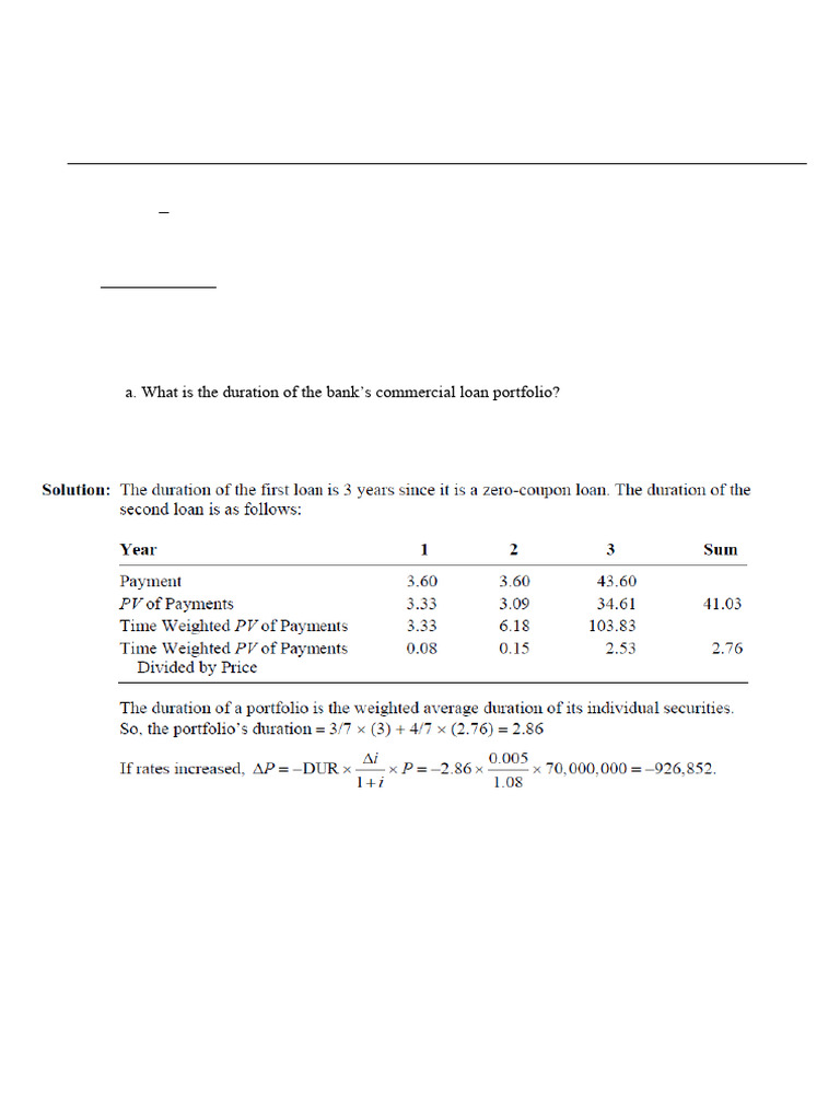 Practice Questions 8 - Solutions | PDF | Banks | Interest