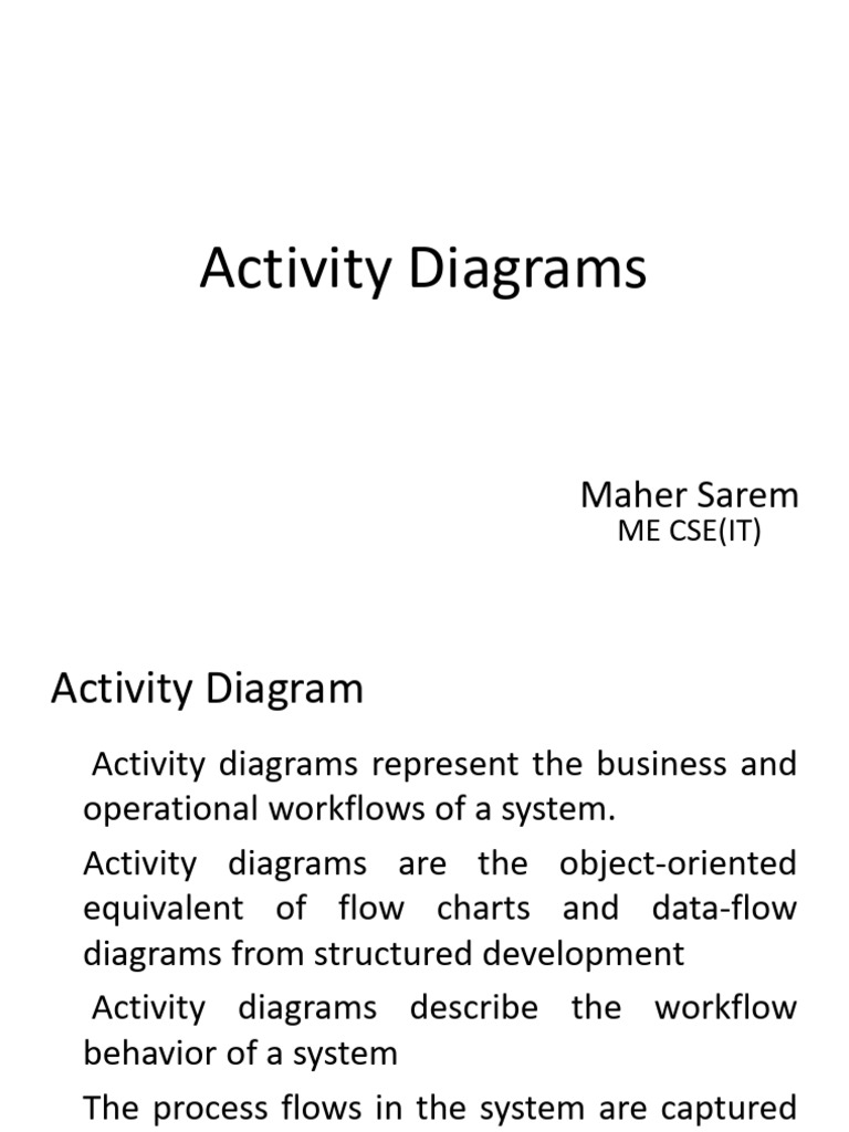 Activity Diagram | PDF