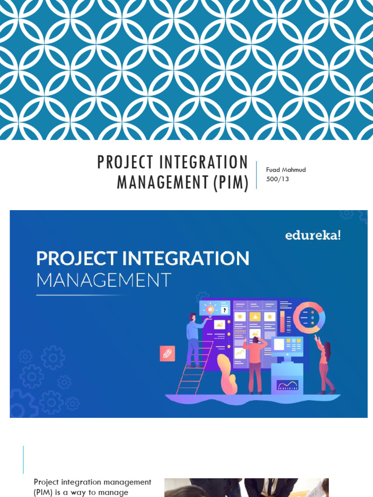 Fuad Project Integration Management (PIM) | PDF