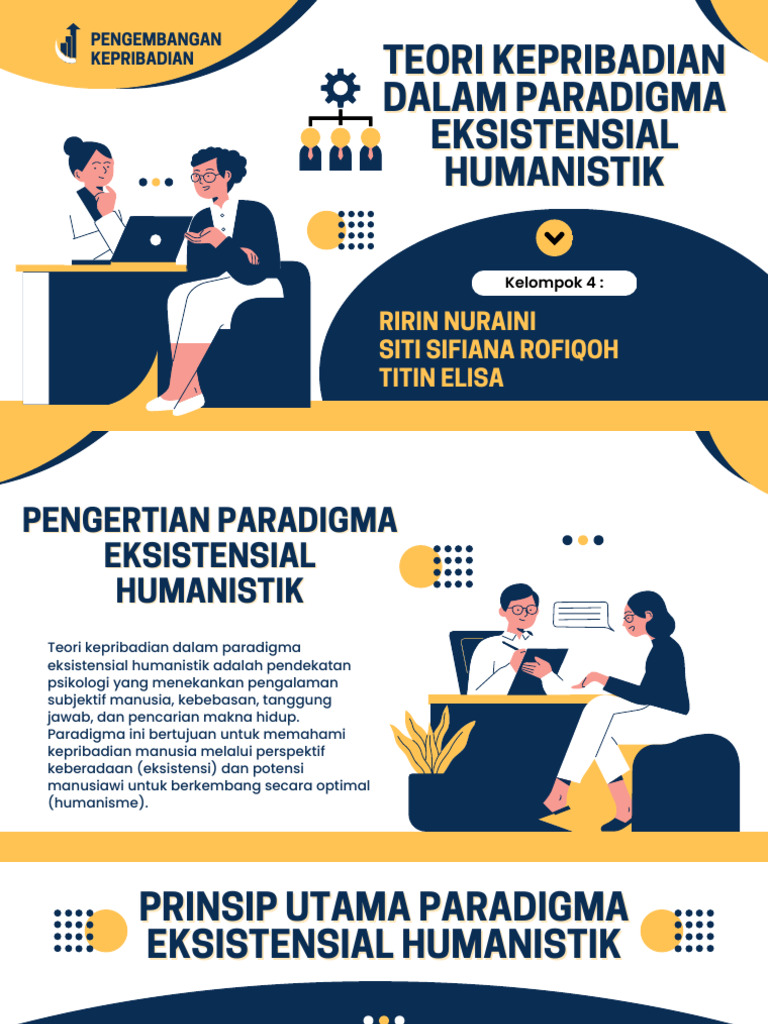Teori kepribadian dalam paradigma eksistensial humanistik | PDF
