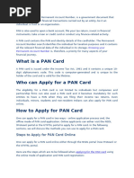 PAN Card Password - How To Open E-PAN Card PDF Password, PAN Card | PDF ...