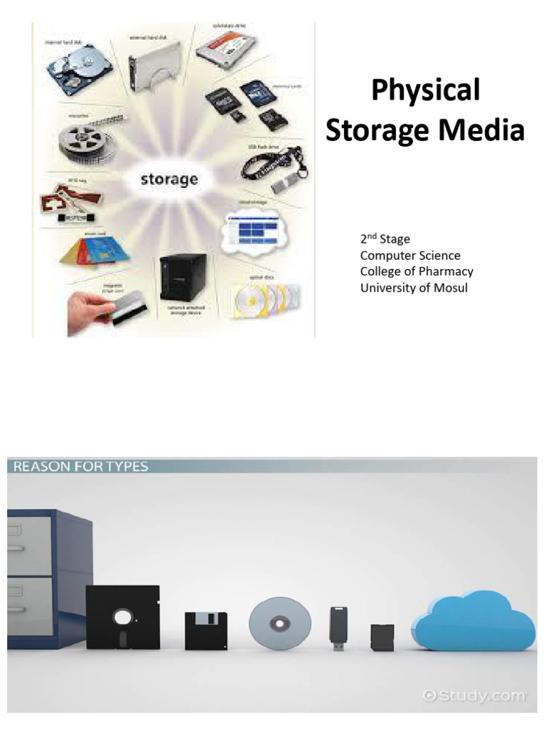 Physical Storage Media Overview | PDF